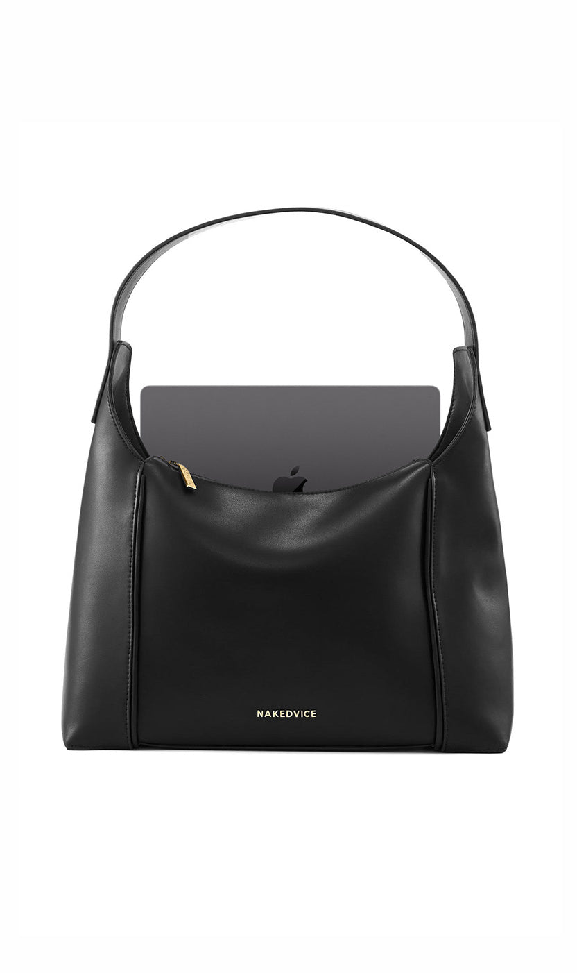 The Becca Gold | Women's Leather Handbag | Nakedvice