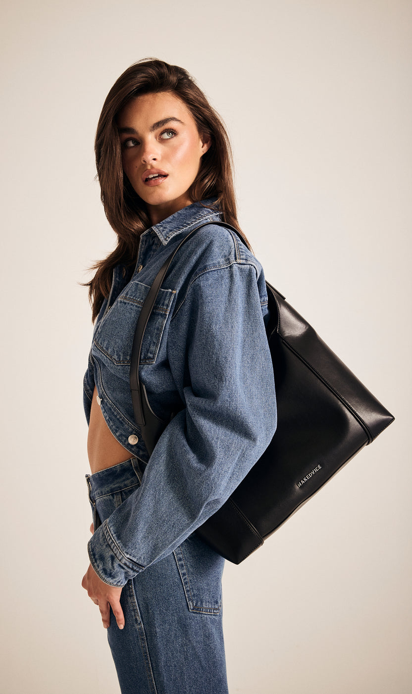 The Becca | Woman's Leather Handbag | Nakedvice