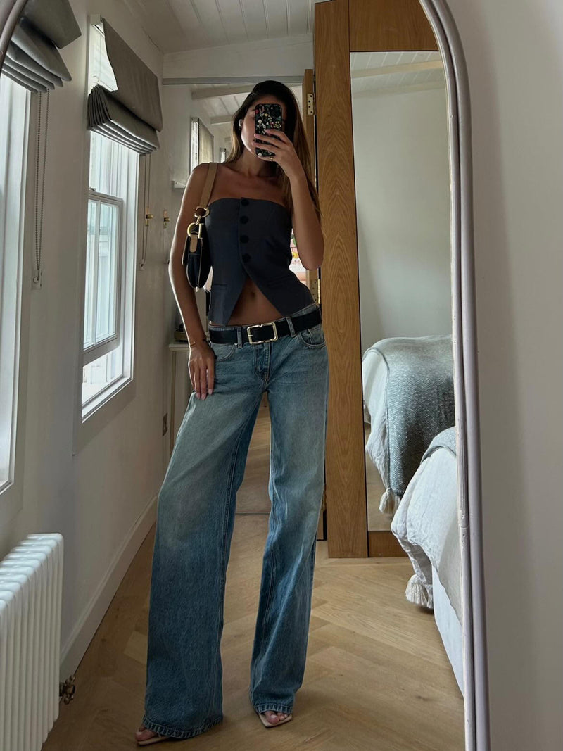 The Becca Gold | Women's Leather Handbag | Nakedvice