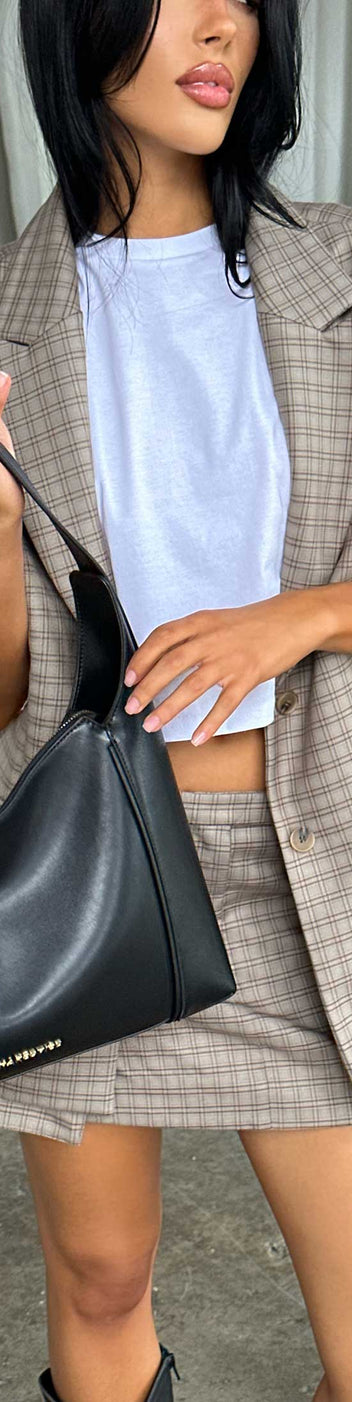 The Becca Gold | Women's Leather Handbag | Nakedvice