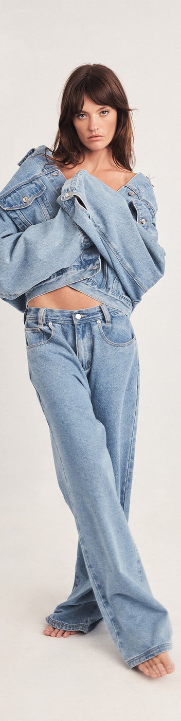 The Maxwell Jean | Vintage Inspired Baggy Jean | Nakedvice