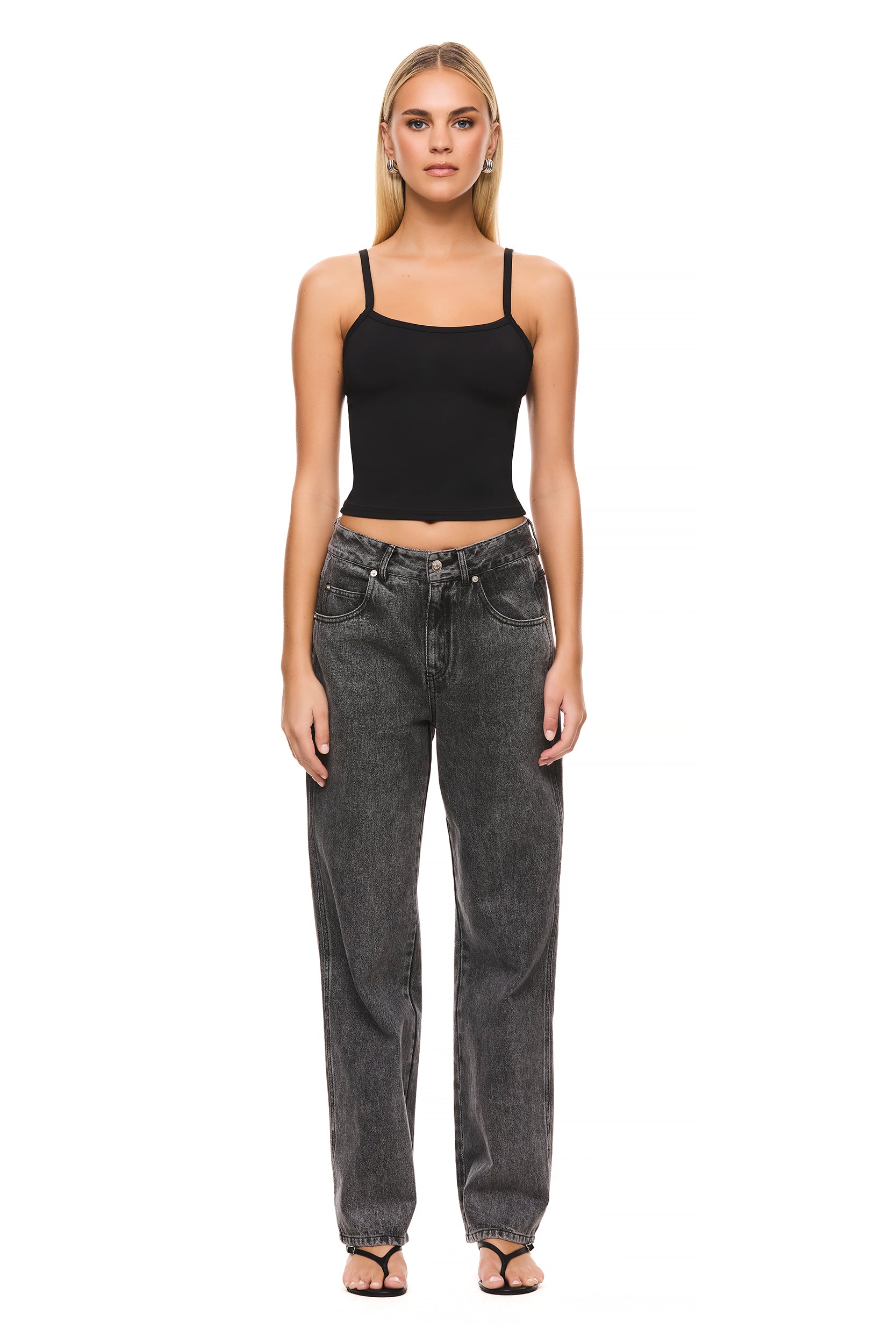 The Xavier Grey Jean | Women's Denim Jeans | Nakedvice