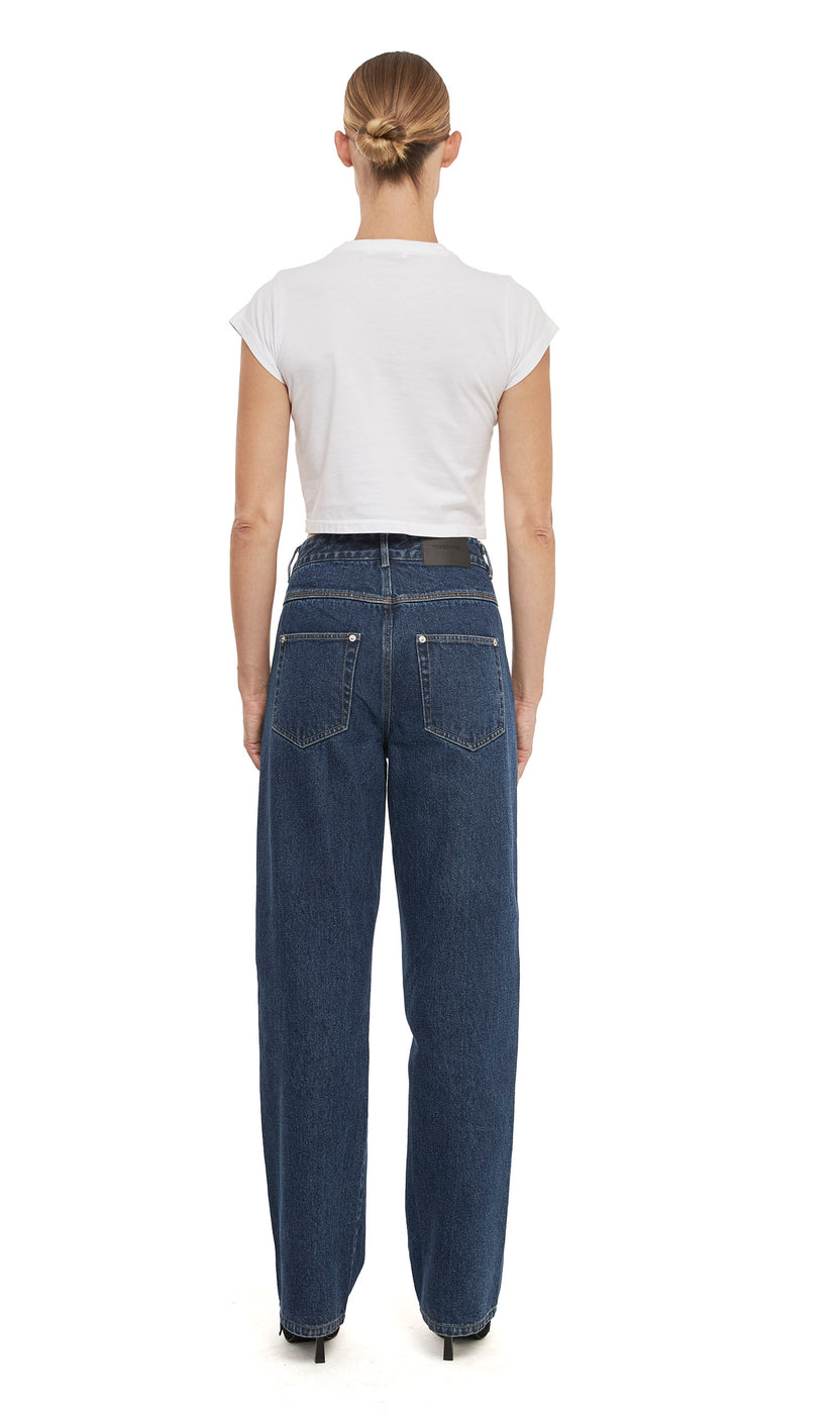 The Xavier Jean | Straight Leg Blue Jean | Nakedvice