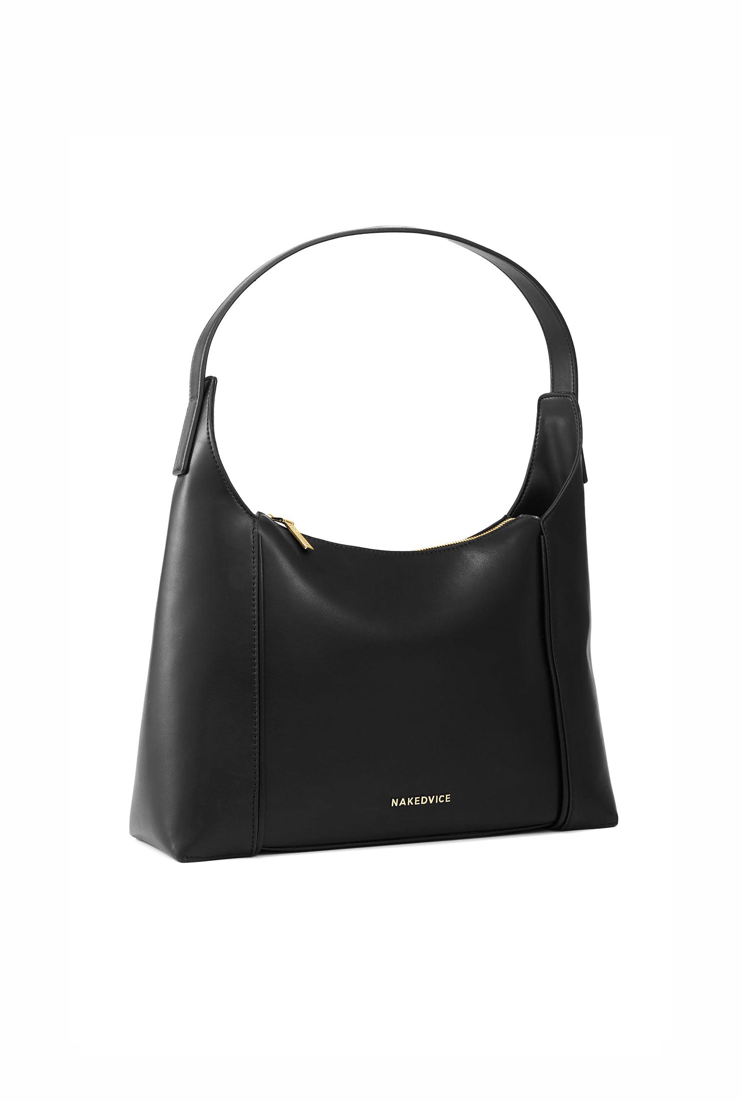 The Becca Gold | Women's Leather Handbag | Nakedvice
