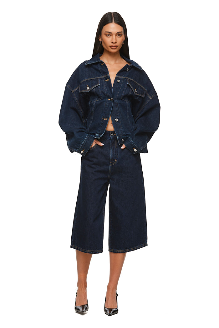 Nakedvice | The Maxwell Dark Indigo Jacket | Women's Denim