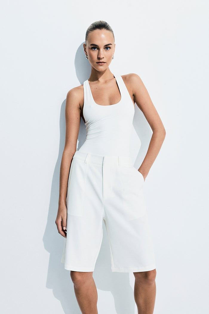 Nakedvice | The Xander White Short | Women's Shorts