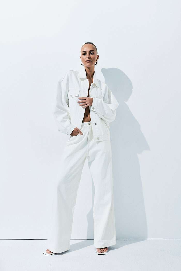 Nakedvice | The Maxwell White Jacket | Women's Jackets