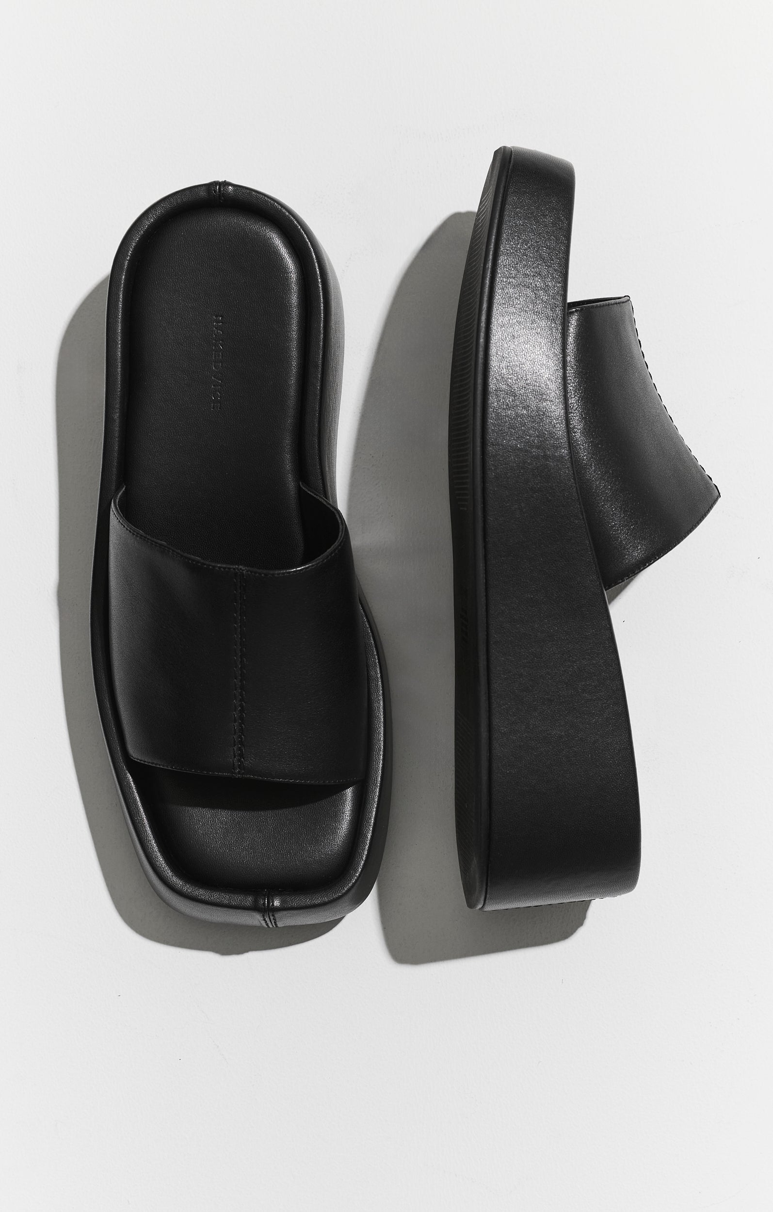 Nakedvice | The Natalie Black Flatform | Women's Shoes