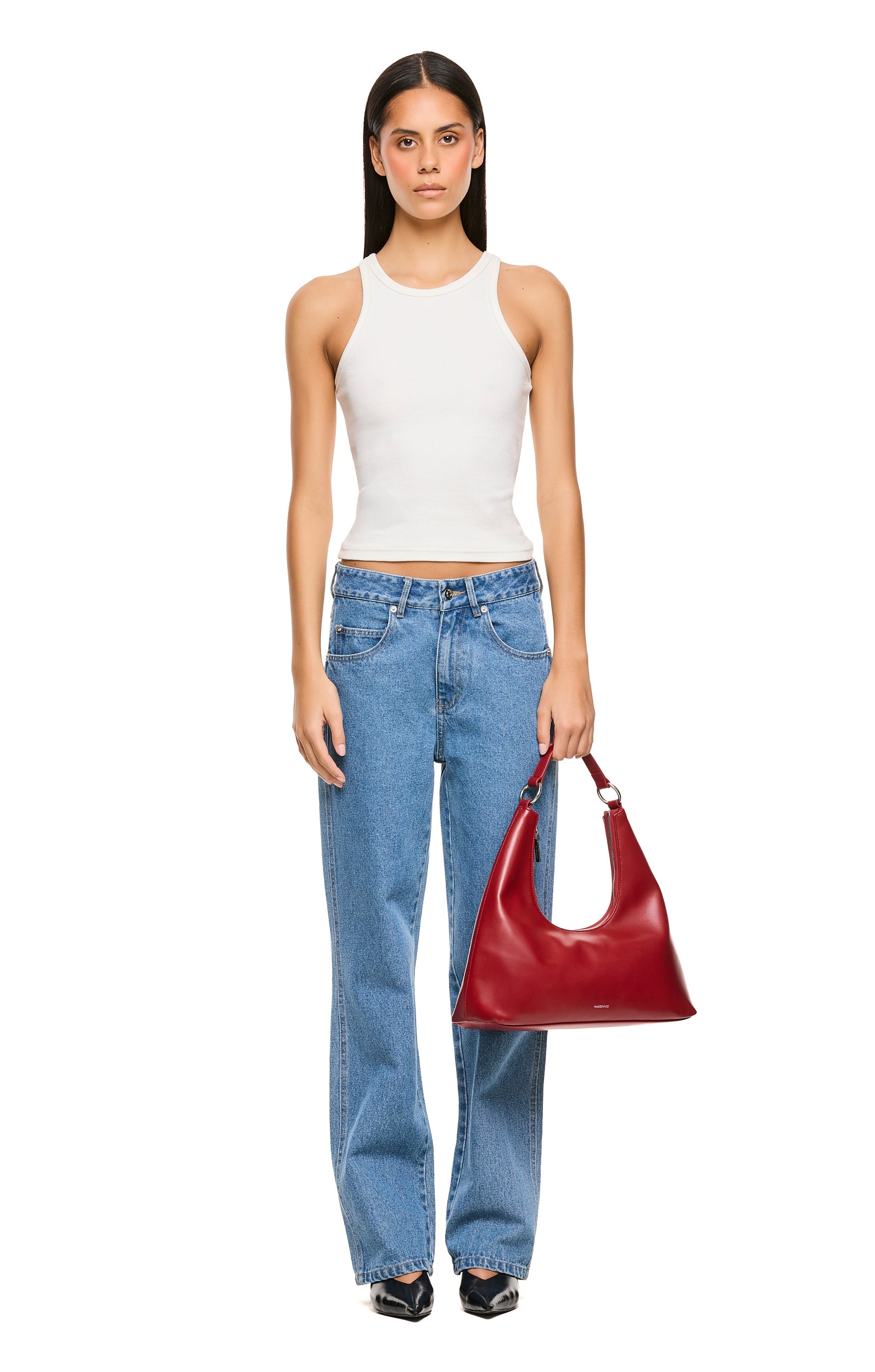 THE XAVIER MID BLUE JEAN – Nakedvice