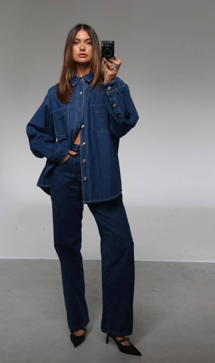 The Xavier Jean | Straight Leg Blue Jean | Nakedvice